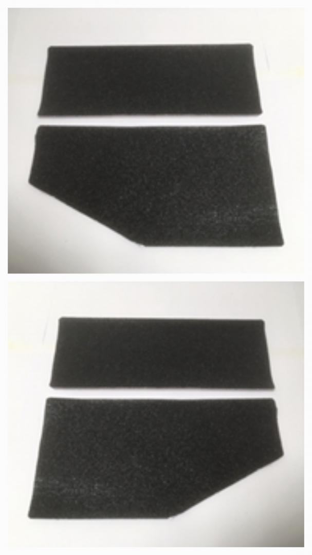 "No Step" Platform Grip Tape Kit Black