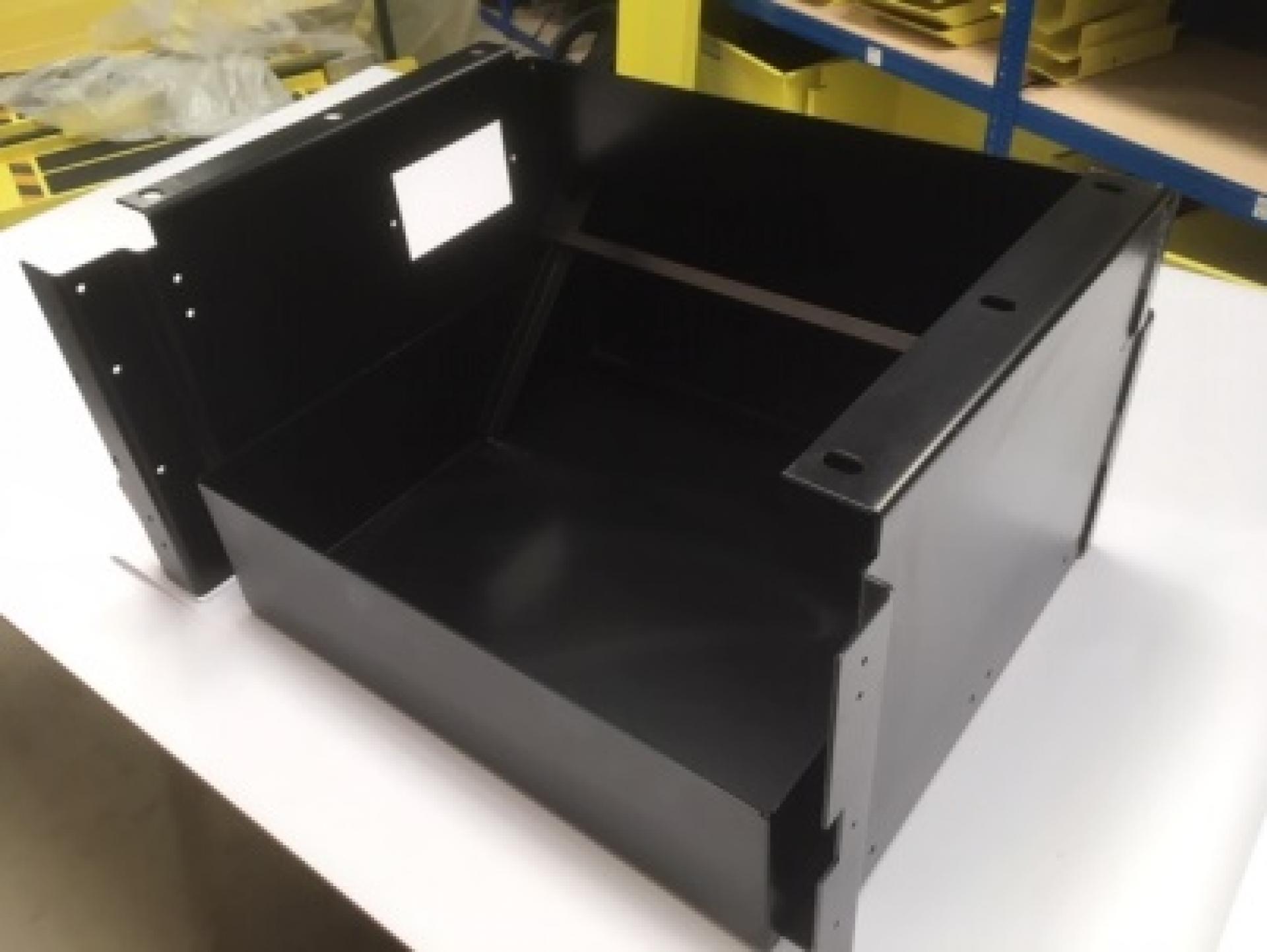 Mercedes Stainless Steel Battery Box (with sliders) - Clearance